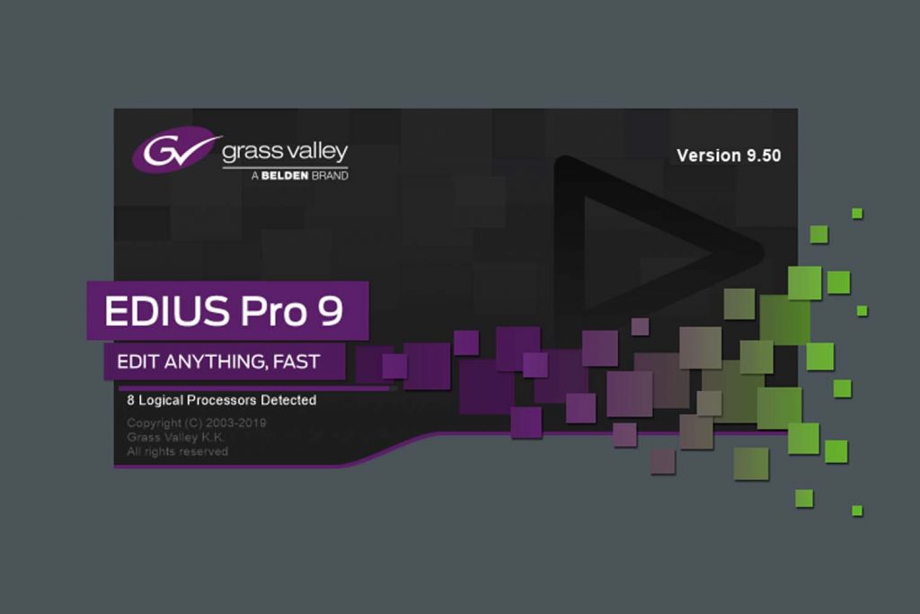 EDIUS Pro 9、Version 9.5にアップデート。マルチカム編集時の音声同期の採用とBRAW対応に | VIDEO SALON ...