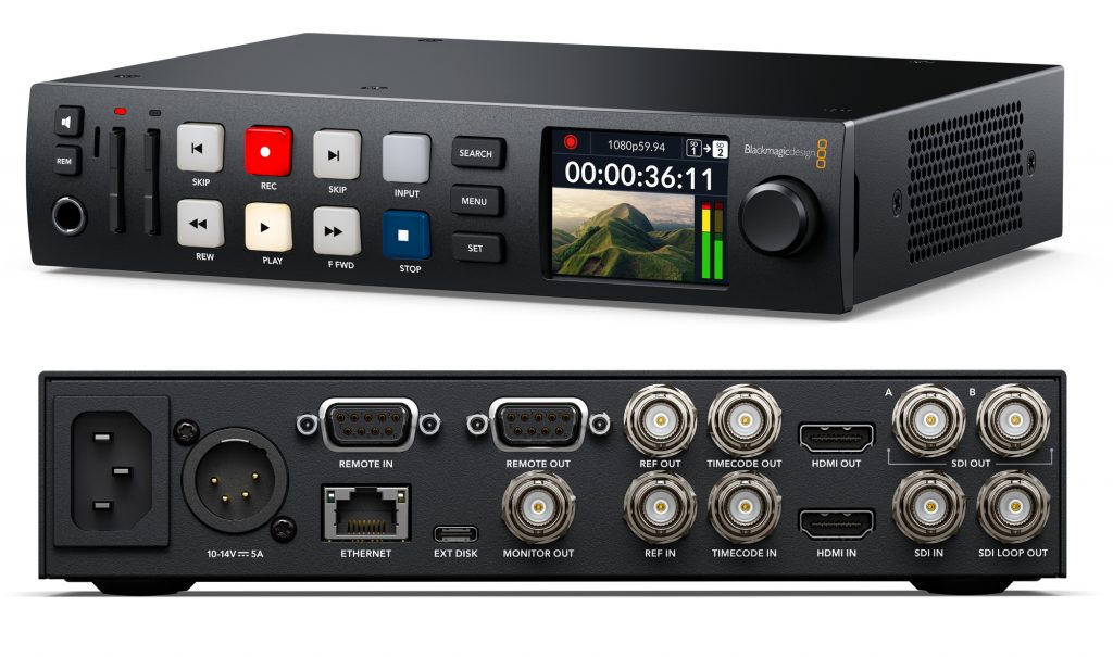 動画配信スタジオ 運営日誌 第38回 使いやすくなった HyperDeck Studio HD Plusを収録のメインレコーダーに！ | VIDEO SALON.web | 映像制作・動画編集 ...