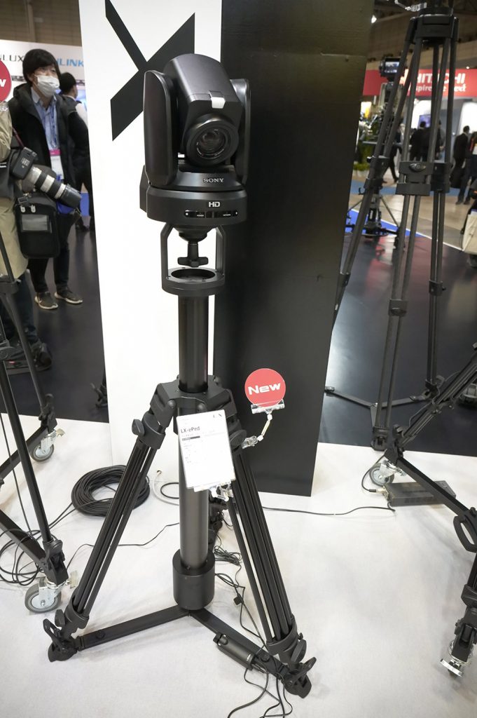 【Inter BEE 2022】リーベック、カーボン脚のHS-150C/HS-150MCやPTZカメラ用電動ポールLX-ePedなど | VIDEO SALON.web | 映像制作・動画編集 ...
