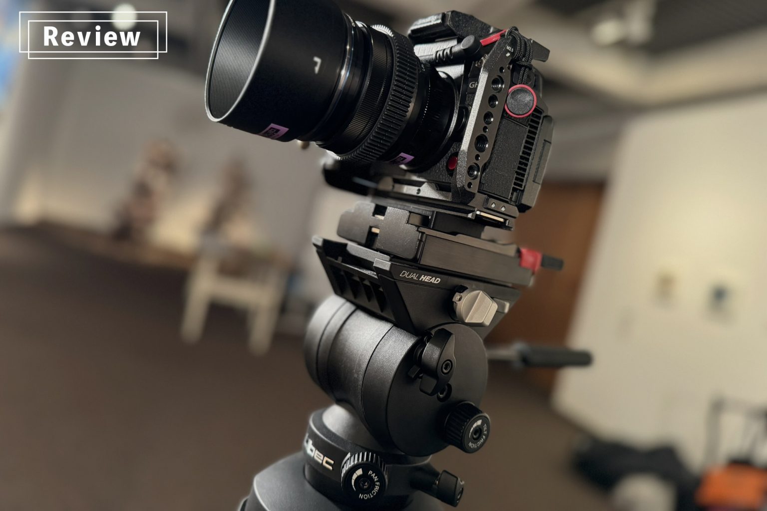 Libec TH-Vは可変ドラッグシステムを採用したエントリーに最適なビデオ三脚 | VIDEO SALON.web | 映像制作・動画編集のための月刊誌ビデオサロンが運営するWebマガジン