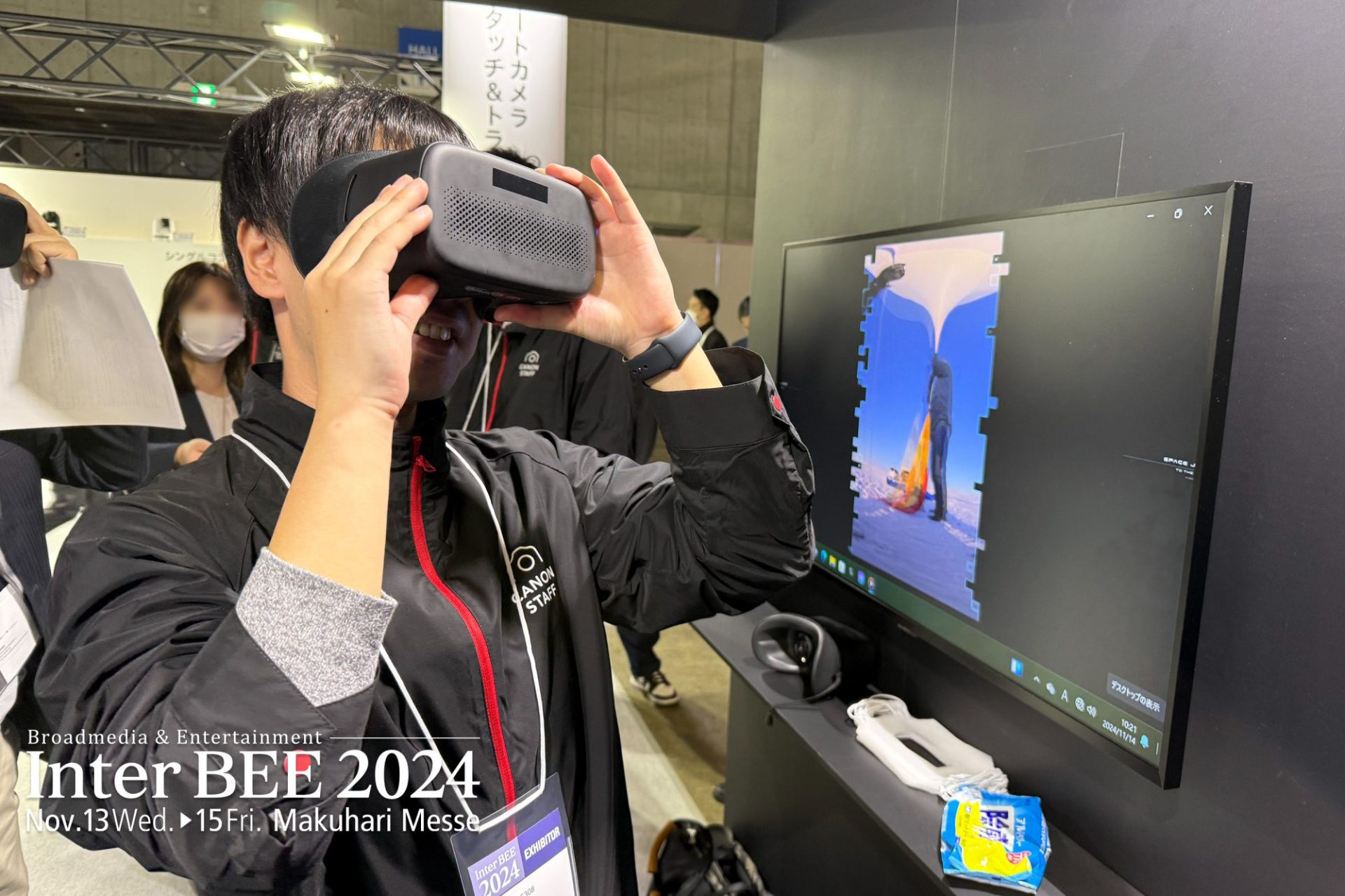 【Inter BEE 2024】キヤノンとIMAGICA GROUPが共同実証実験した8K 3D360°VRコンテンツ『SPACE JOURNEY TO THE EARTH』 | VIDEO ...