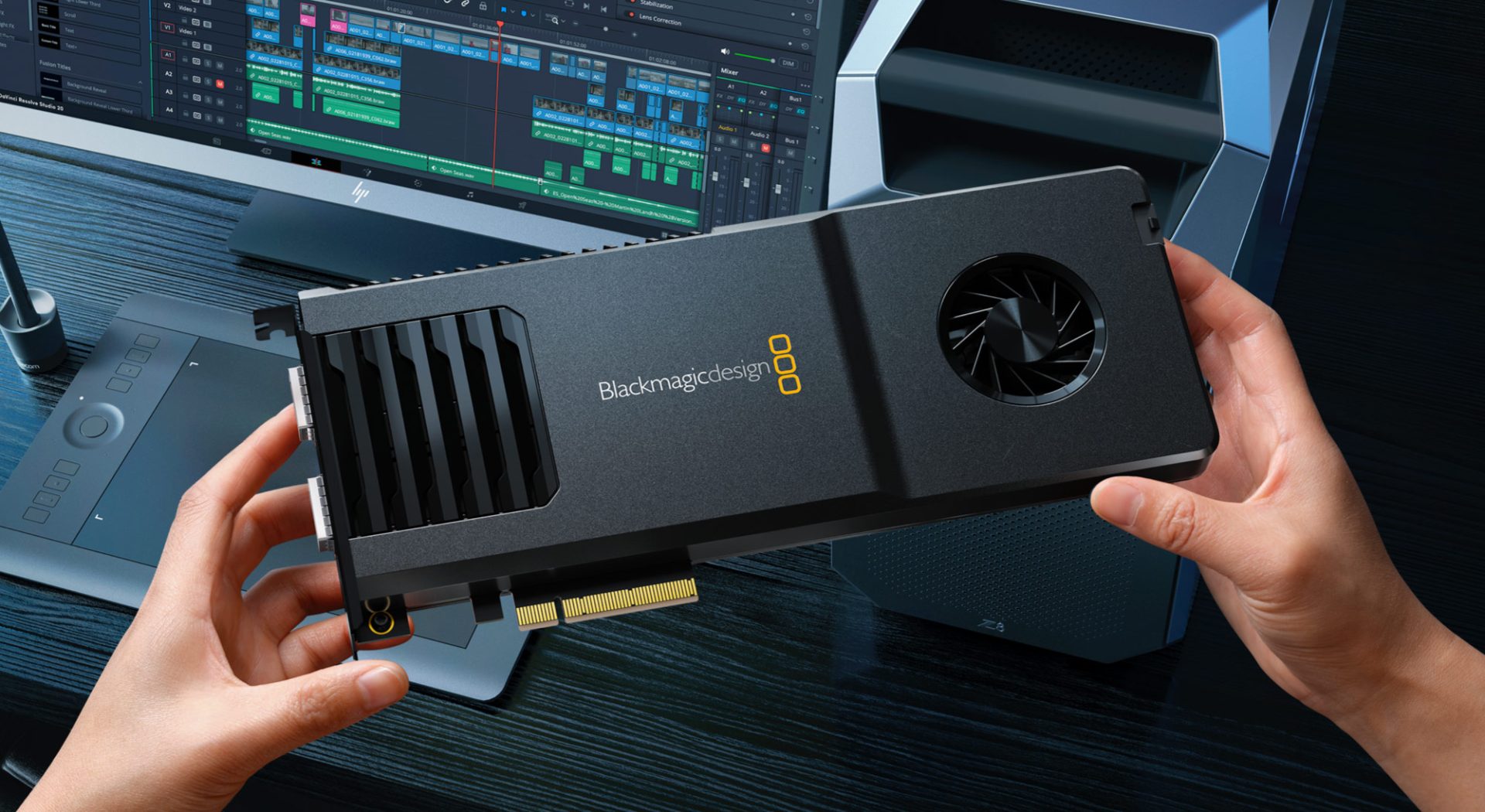 ブラックマジックデザイン、新製品「DeckLink IP 100G」を発表〜最大8チャンネルのUltra HDビデオを同時にキャプチャー＆再生できる新しいPCIeカード | VIDEO ...