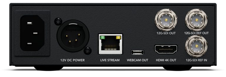 ブラックマジックデザイン、ライブ配信プロセッサー「Blackmagic Streaming Decoder」を発売〜H.264/H.265 ...