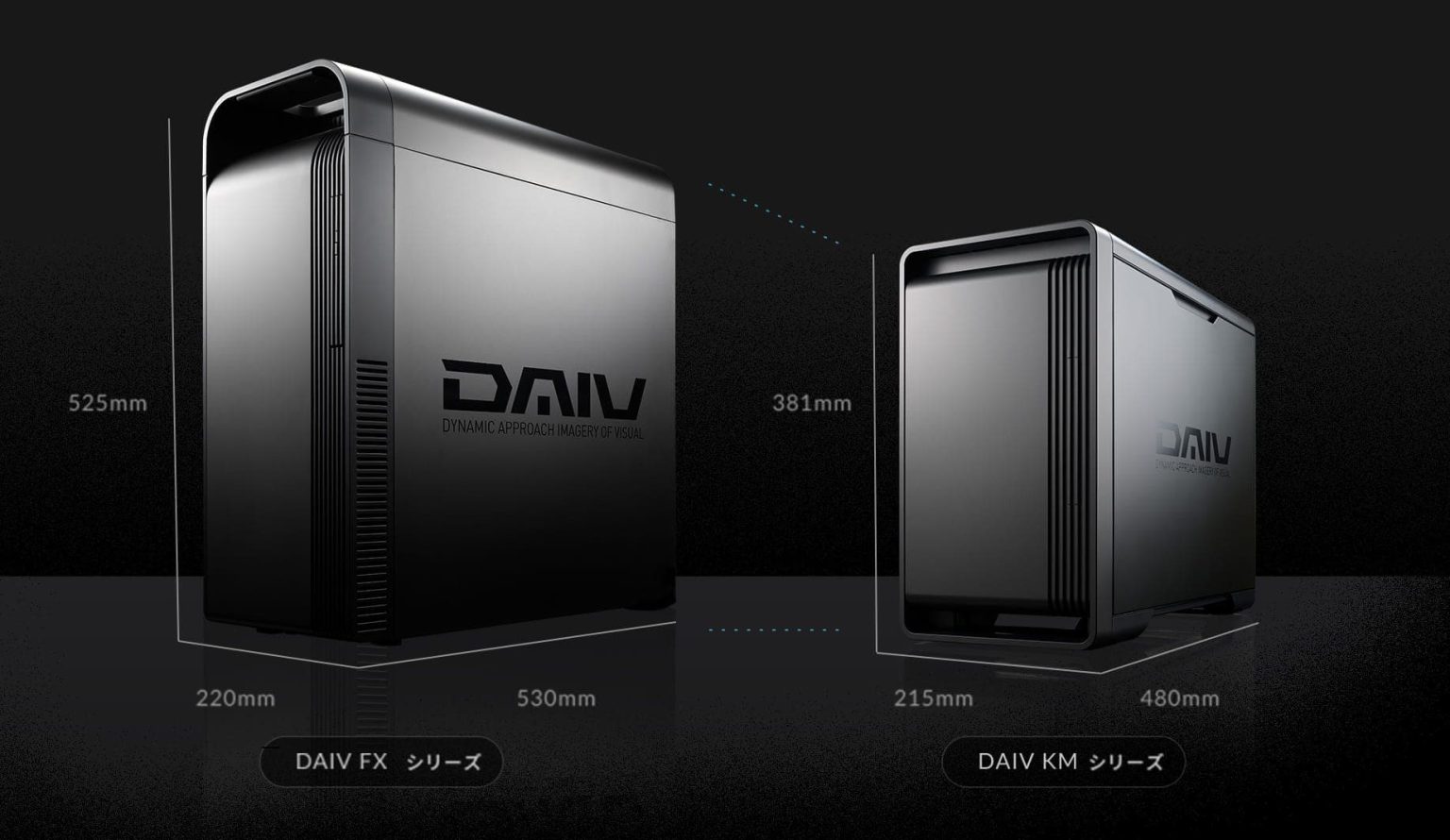 マウスコンピューター、DAIVのクリエイター向け新ミニタワーケース「KMシリーズ」を発売〜ブランド初のミニタワー型 | VIDEO SALON.web | 映像制作・動画編集のための月刊誌 ...